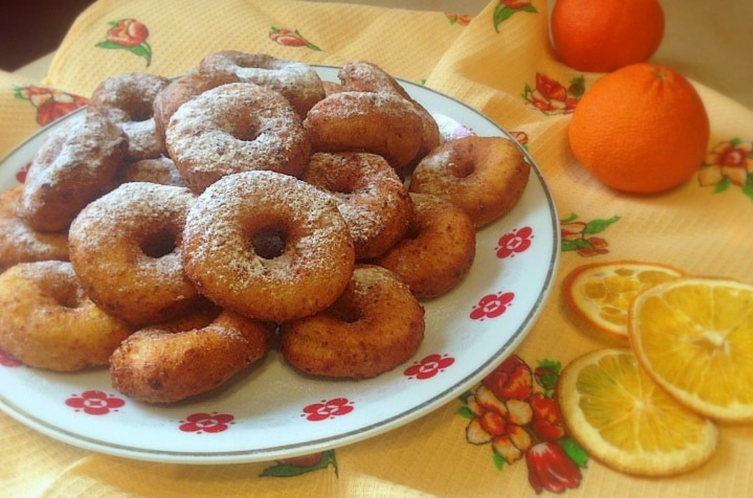 Orange donuts Recipe